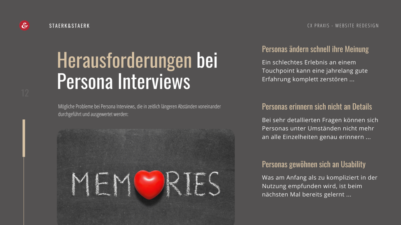 Persona Interview - Staerk CX Management