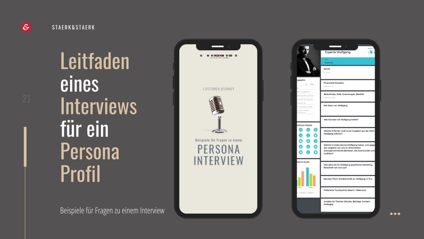 Persona Interview - Staerk CX Management